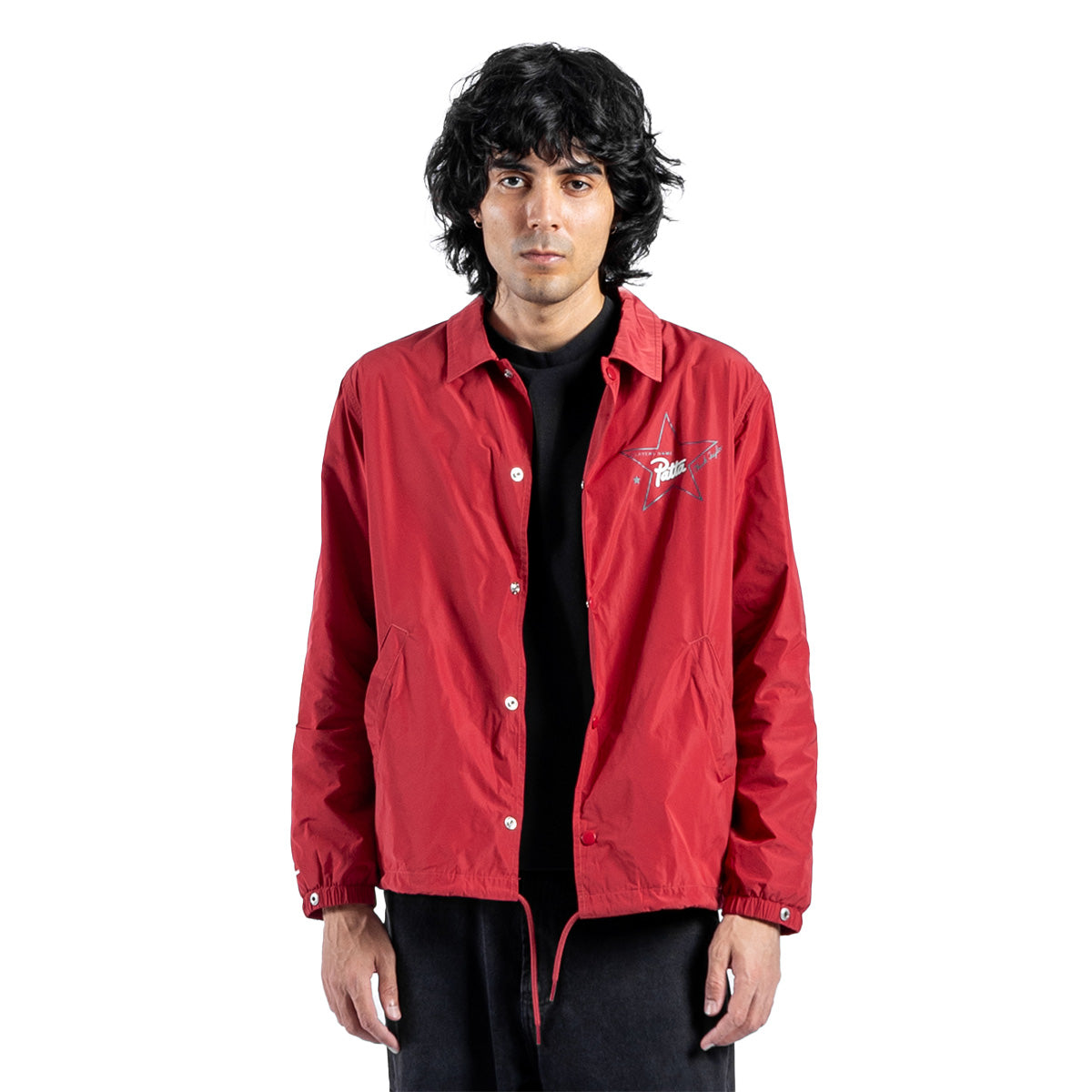 CONVERSE + PATTA COACHES JACKET 'GARNET'